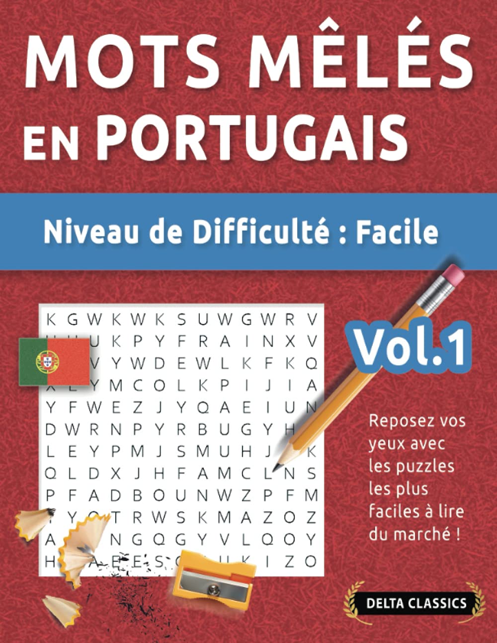 Buy MOTS MÊLÉS EN PORTUGAIS - NIVEAU DE DIFFICULTÉ : FACILE - VOL.1 ...