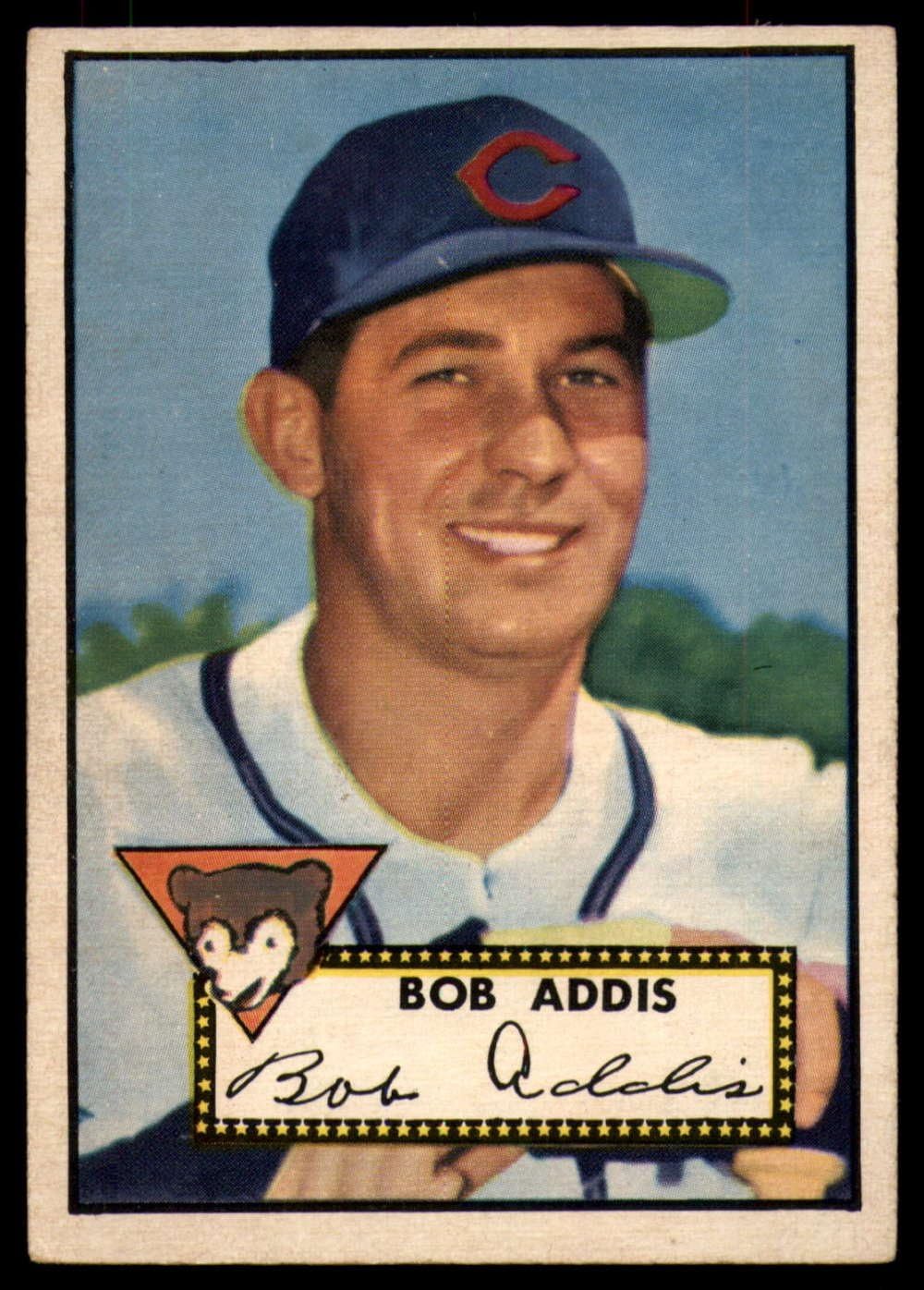 Amazon.com: 1952 Topps # 259 Bob Addis Chicago Cubs (Baseball Card ...