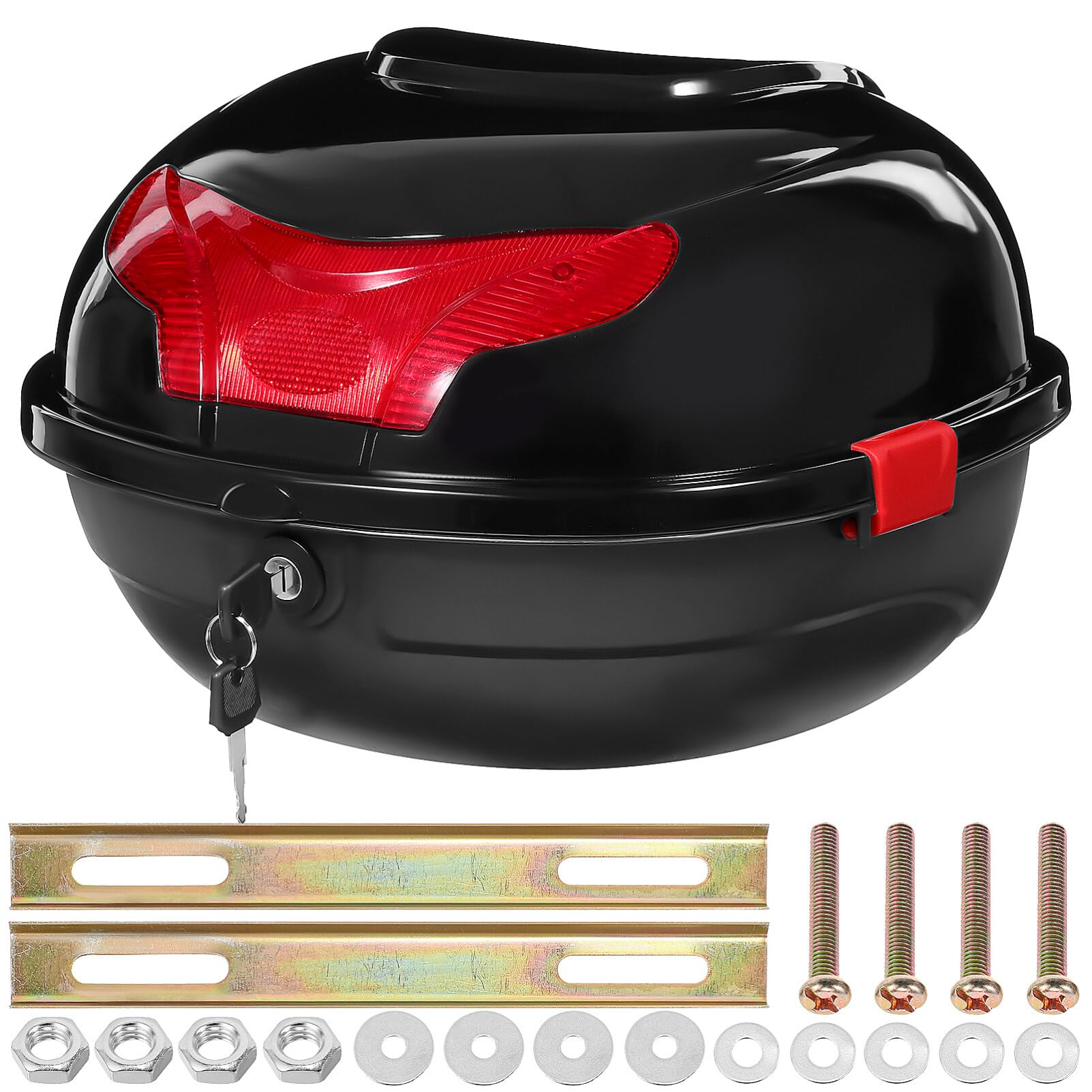 Amazon.com: Milisten Motorcycle Top Case, Motorcycle Tail Box ...