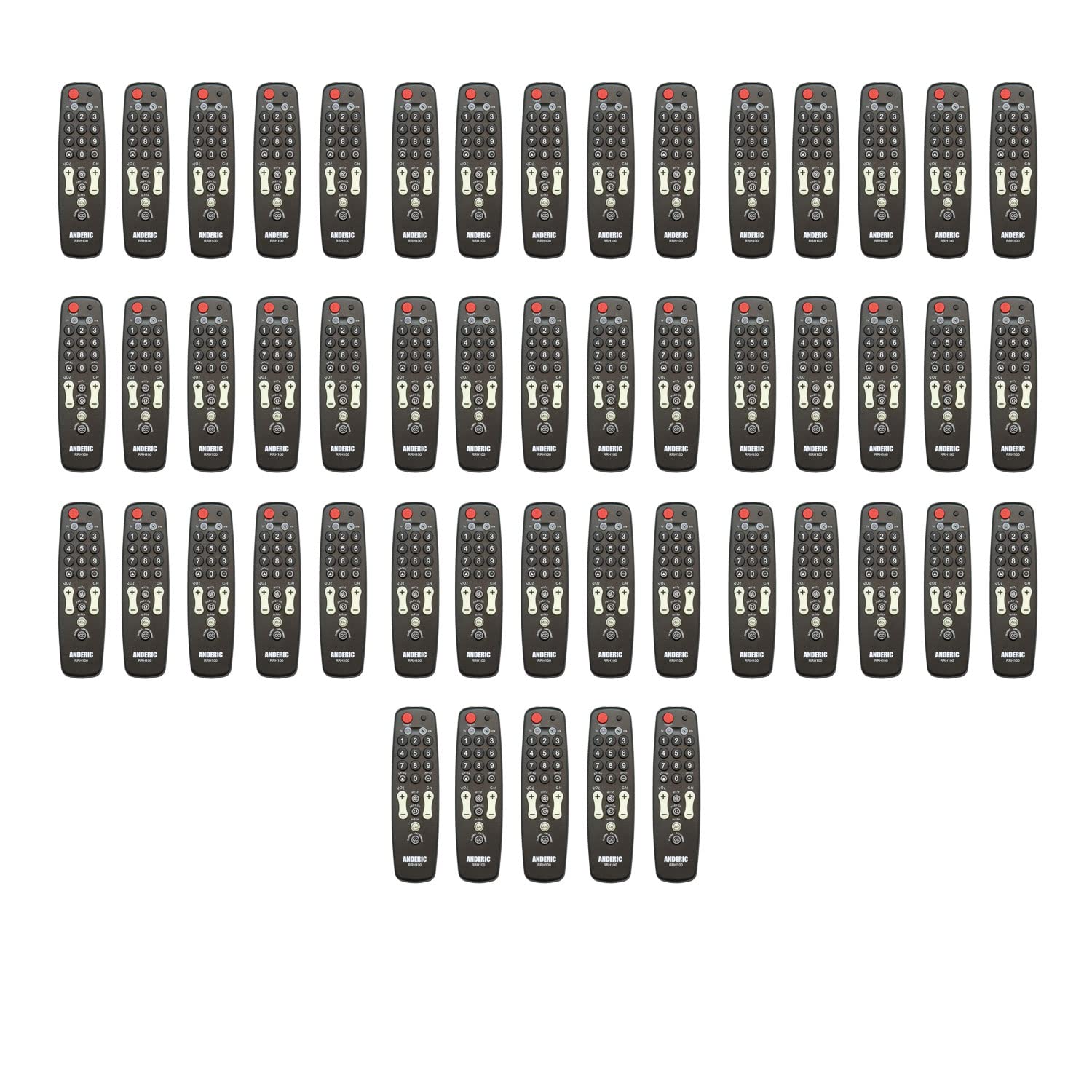 Amazon.com: Anderic Hospitality Universal TV Remote Control - 1-Device ...