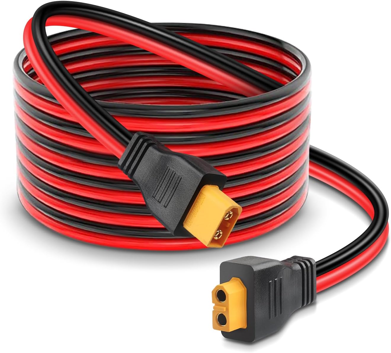 Amazon.com: PAEKQ 10AWG XT60 Extension Cable XT60 Male to Female ...