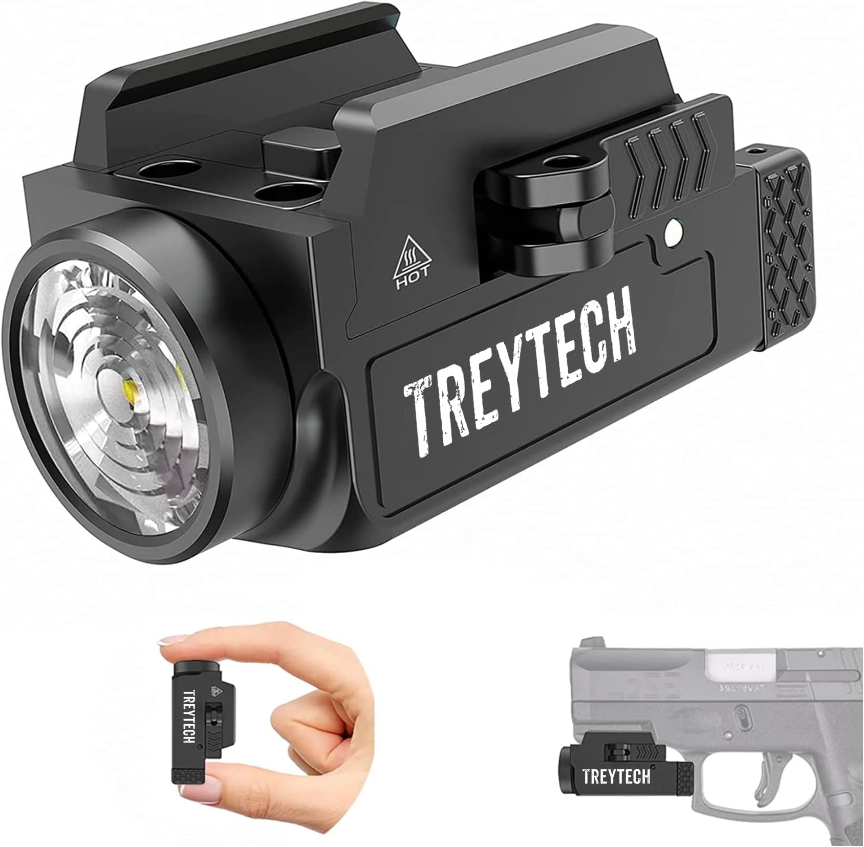 SBGJMY TL R Tactical Torch Flashlight,1000 Lumens Strobe Torch Constant ...