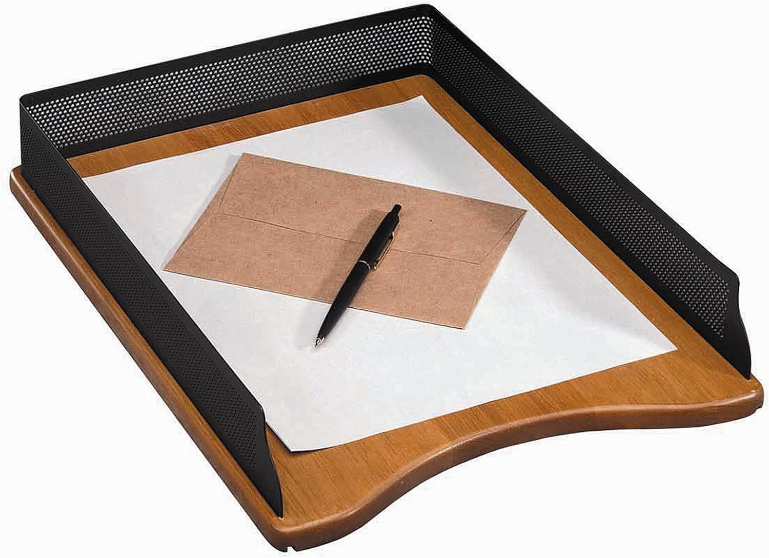 Amazon.com : Rolodex 22711 Distinctions self-stacking letter size desk ...