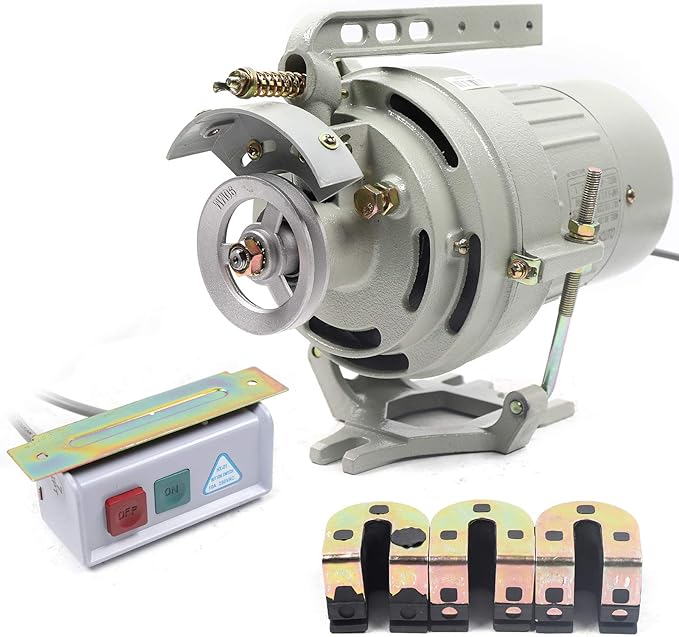 Amazon.com: Industrial Sewing Machine Clutch Motor, 400W 3450RPM ...
