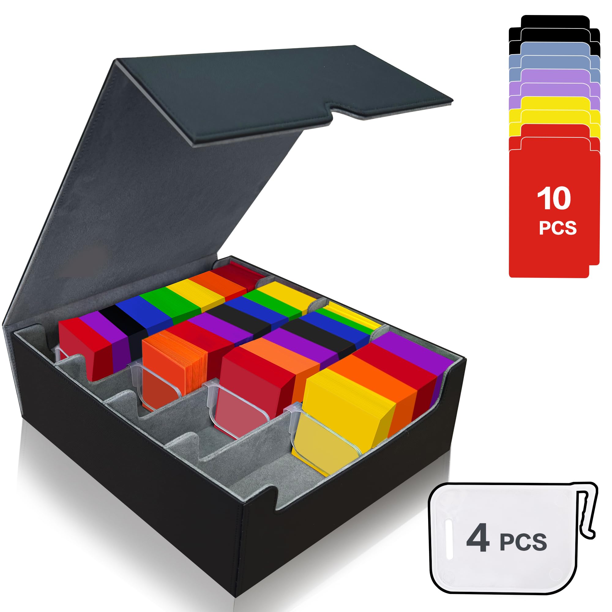 Amazon.com: PROMAXIBINDER Trading Card Storage Box Fits 3200+ MTG/TCG ...