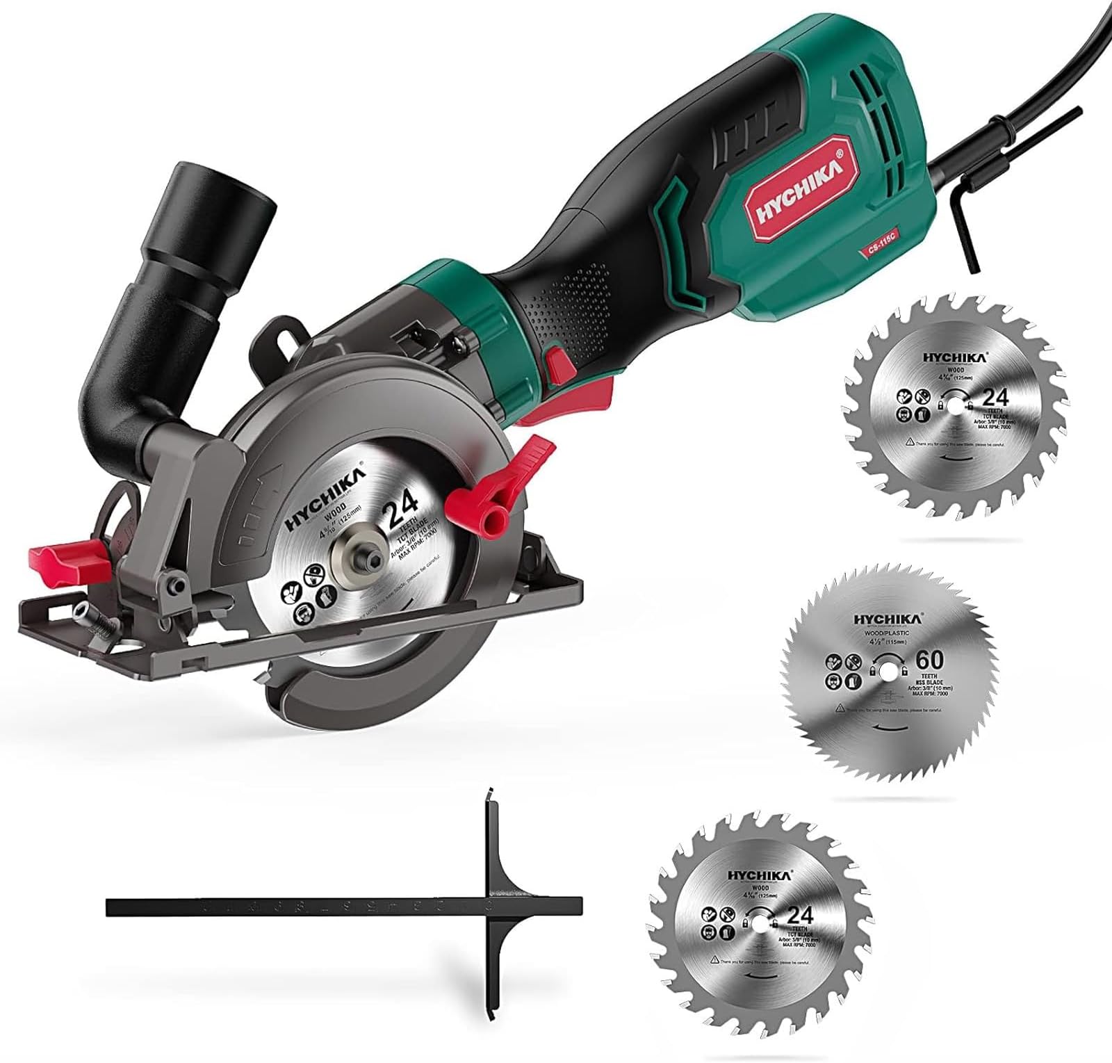 Mini Circular Saw Set, King Showden 400W High Powered Professional ...