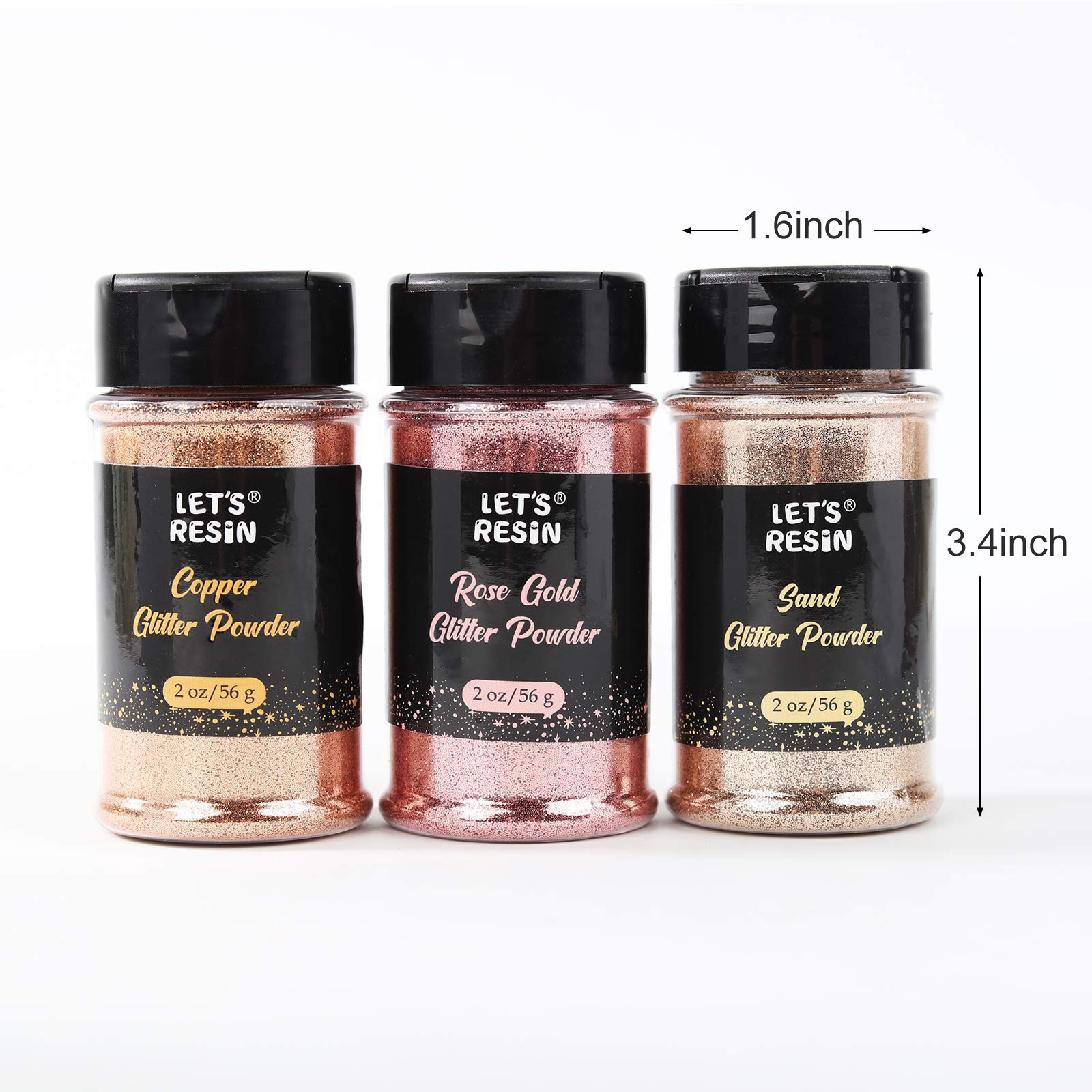 LET'S RESIN Metallic Fine Gli...B08JYLBDNW | Encarguelo.com