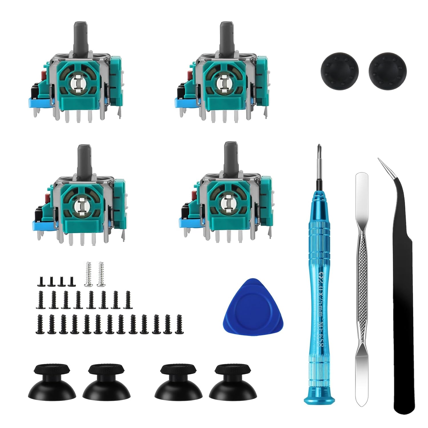 Amazon.com: HGamyox Analog 3D Joysticks Replacement for PS5 Controller ...