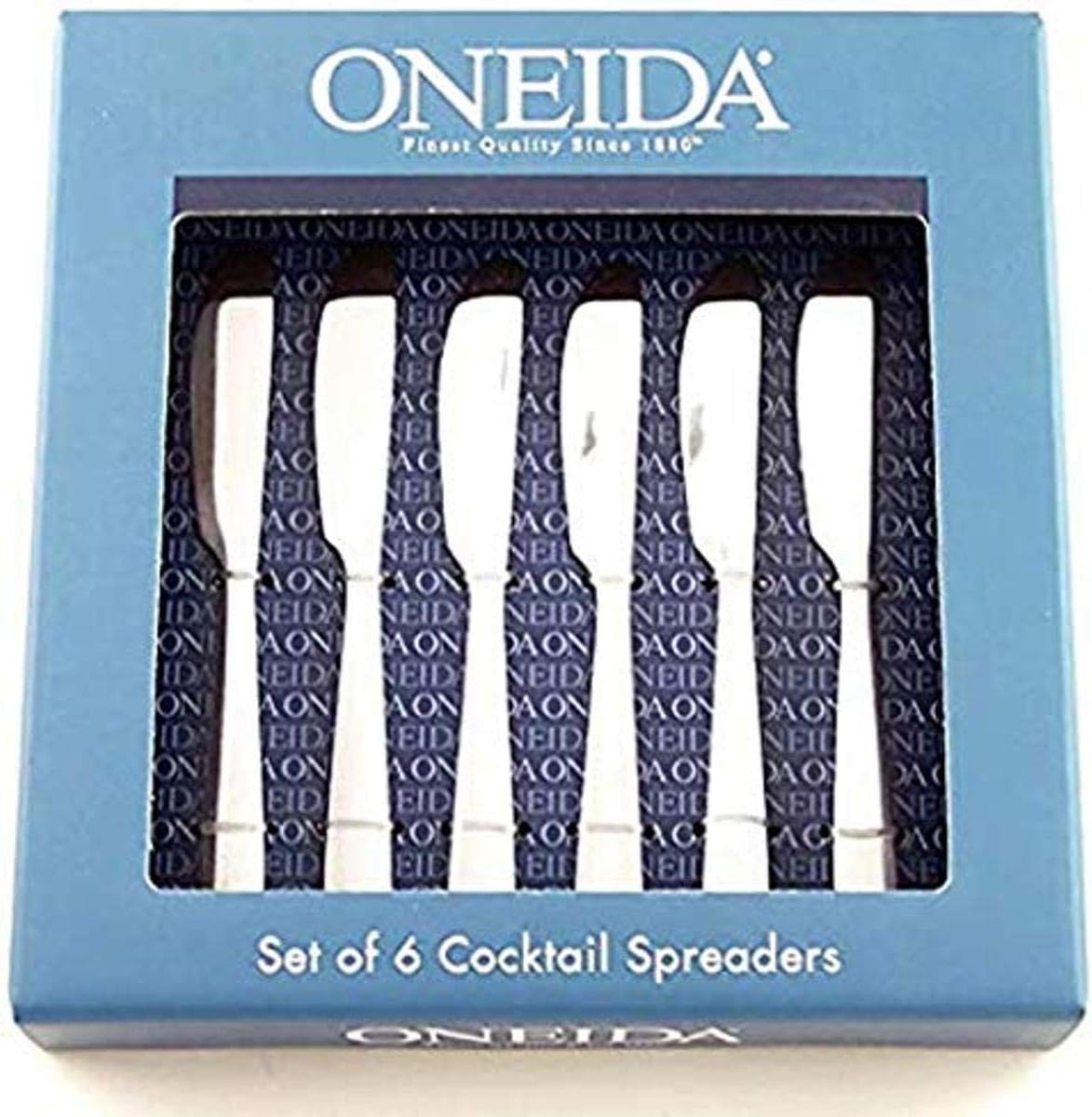 Amazon.com | Oneida Nocha Everyday Flatware Cocktail Spreaders, Set of ...