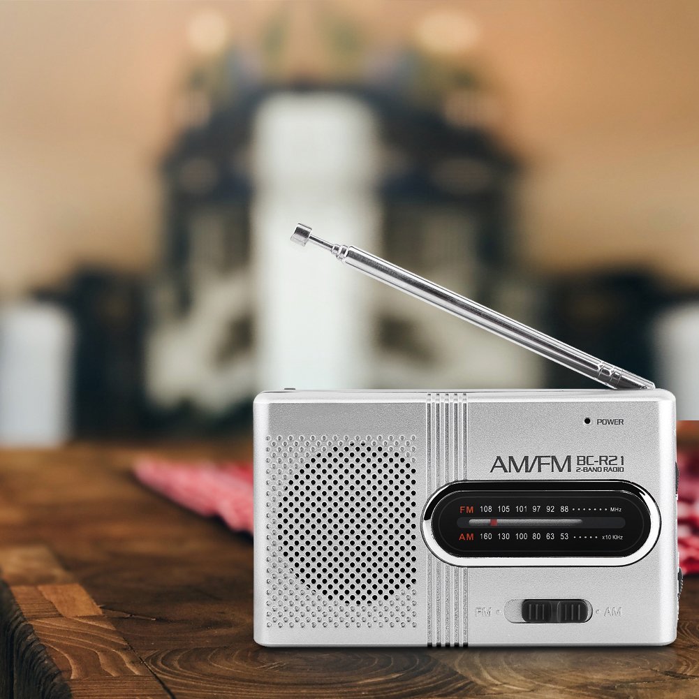 Snapklik.com : Mini Radio, Radio Universal Portable AM/FM Radio Stereo ...