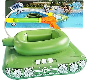 Inflatable Tank Pool Float - Swimming Pool Large Tank Toy with Water ...