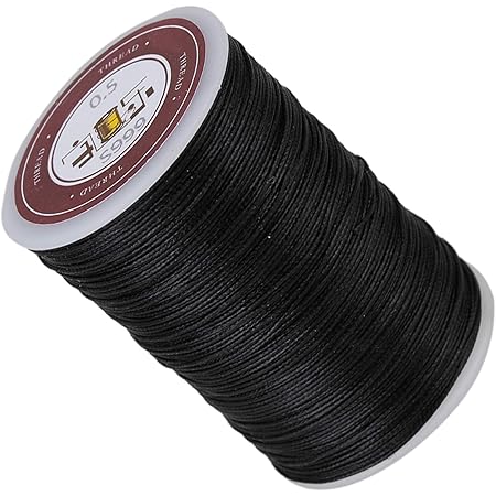 Amazon.com: CNBTR 0.5mm Polyester Waxed Line Leather Craft Sewing Wax ...