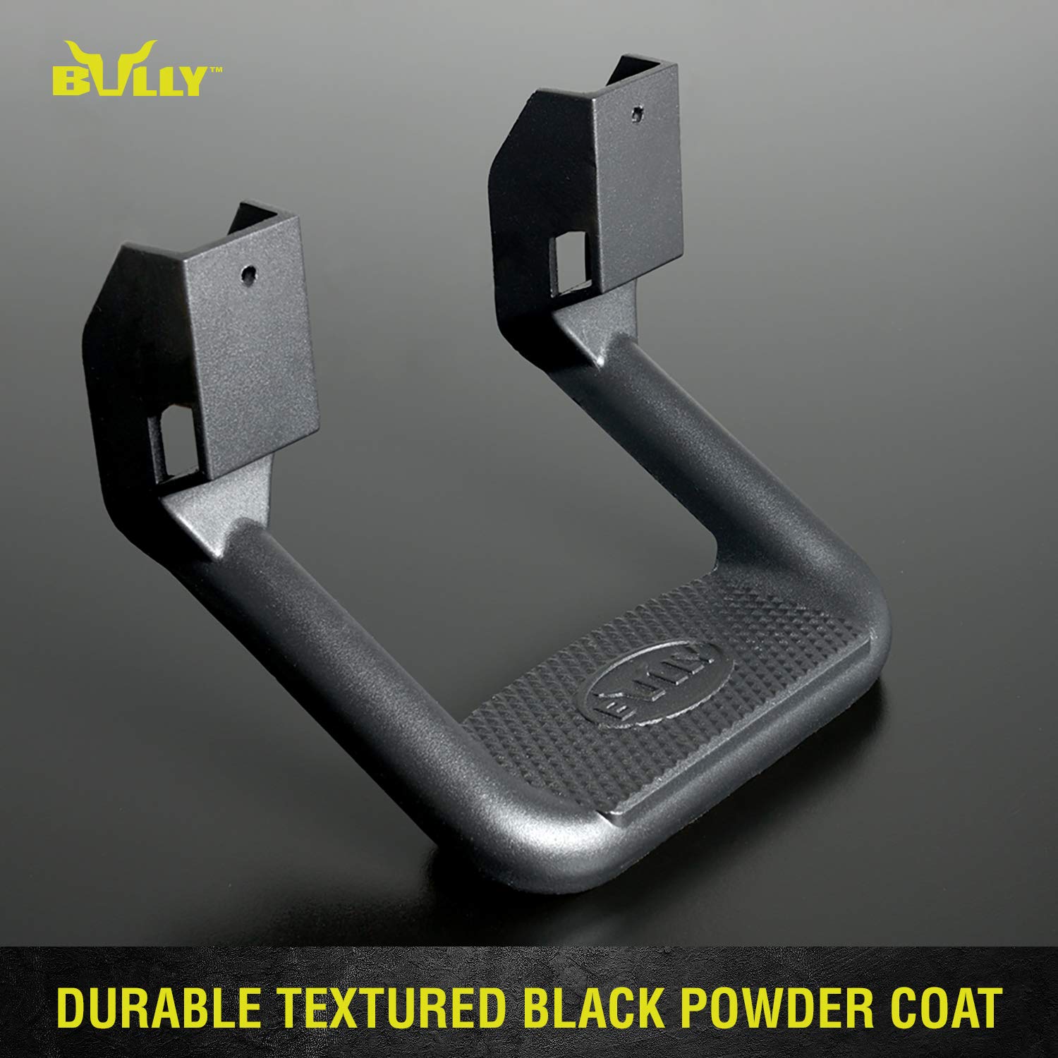 Bully BBS-1103 Truck Black Powder Coated Side Step Set, 2 Pieces (1 ...