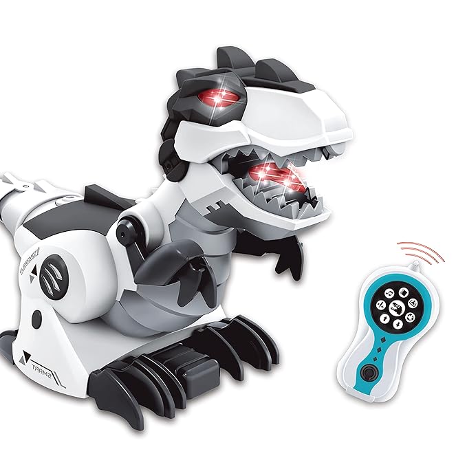 Buy Skidz RC Remote Control T-rex Dinosaur Robot Toy for Kids,with ...