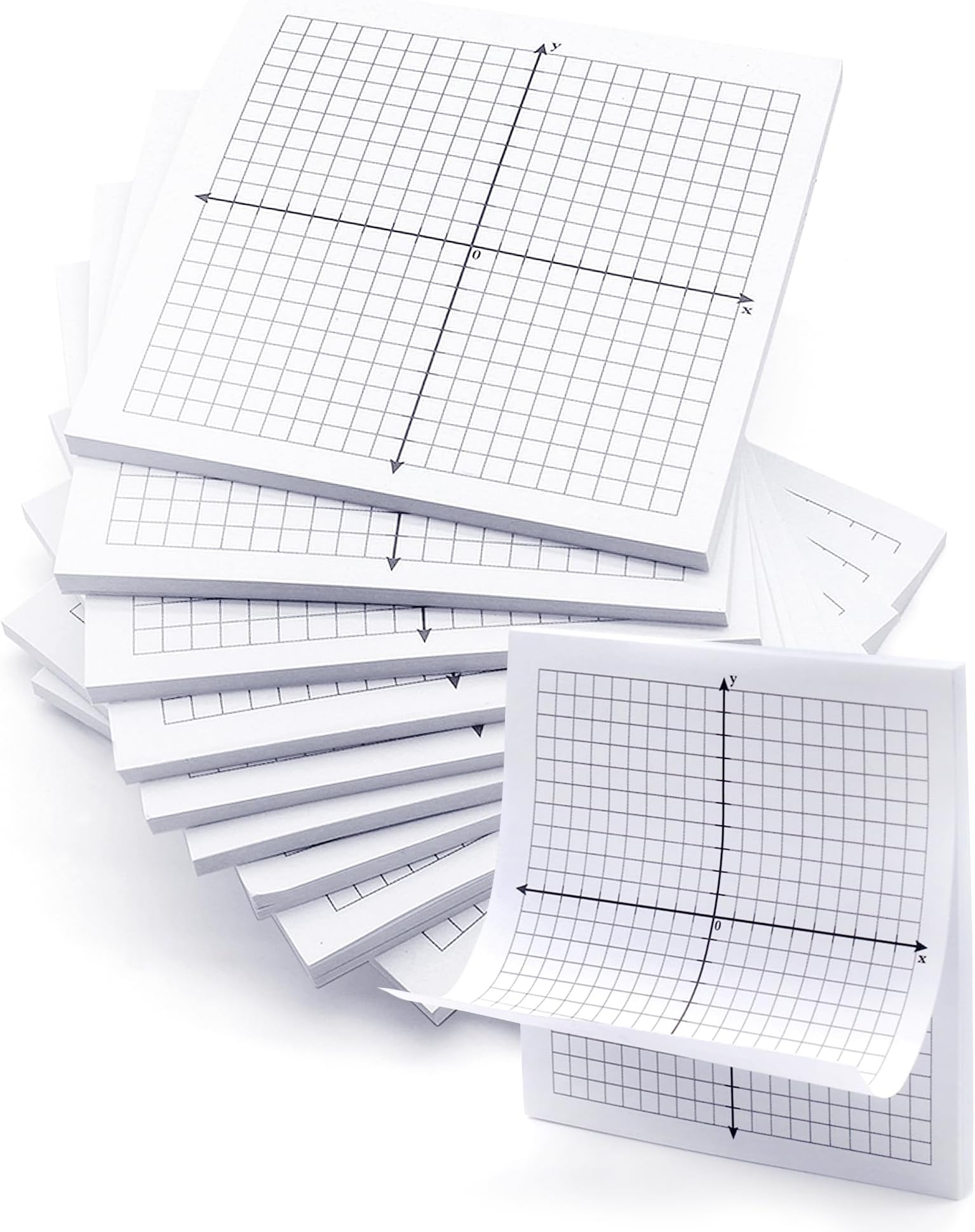 Mr. Pen- Transparent Graph Paper Sticky Notes, 300 Sheets, 3x3 Inch ...
