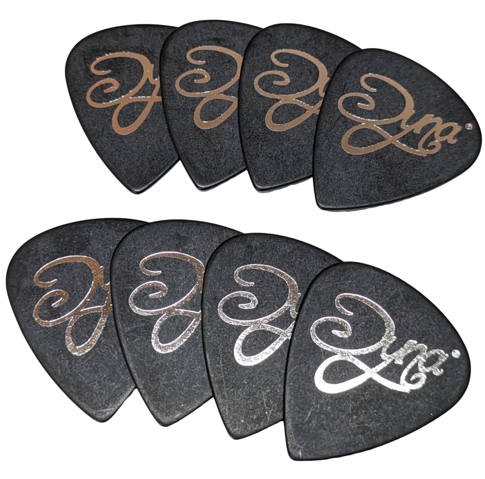 Amazon | Dyna ダイナ オフィシャルギターピック ブラック 8枚セット | ピック | 楽器・音響機器