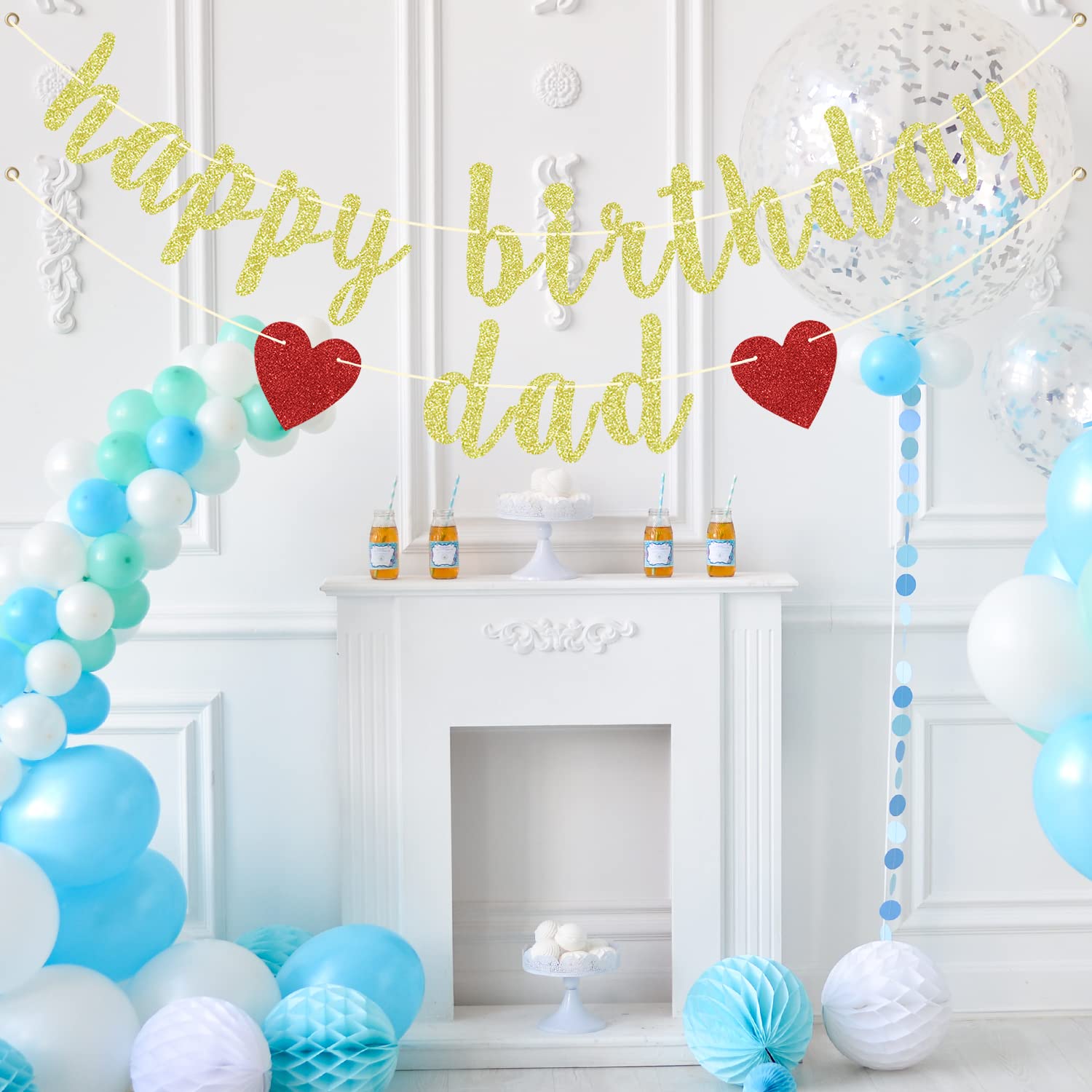 Happy Birthday Dad Banner Dad's Happy Birthday Banner