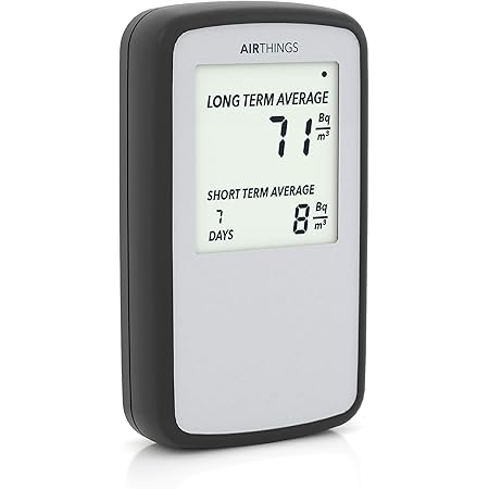 Home Radon Detector, Portable Radon Meter, Long and Short Term Monitor ...