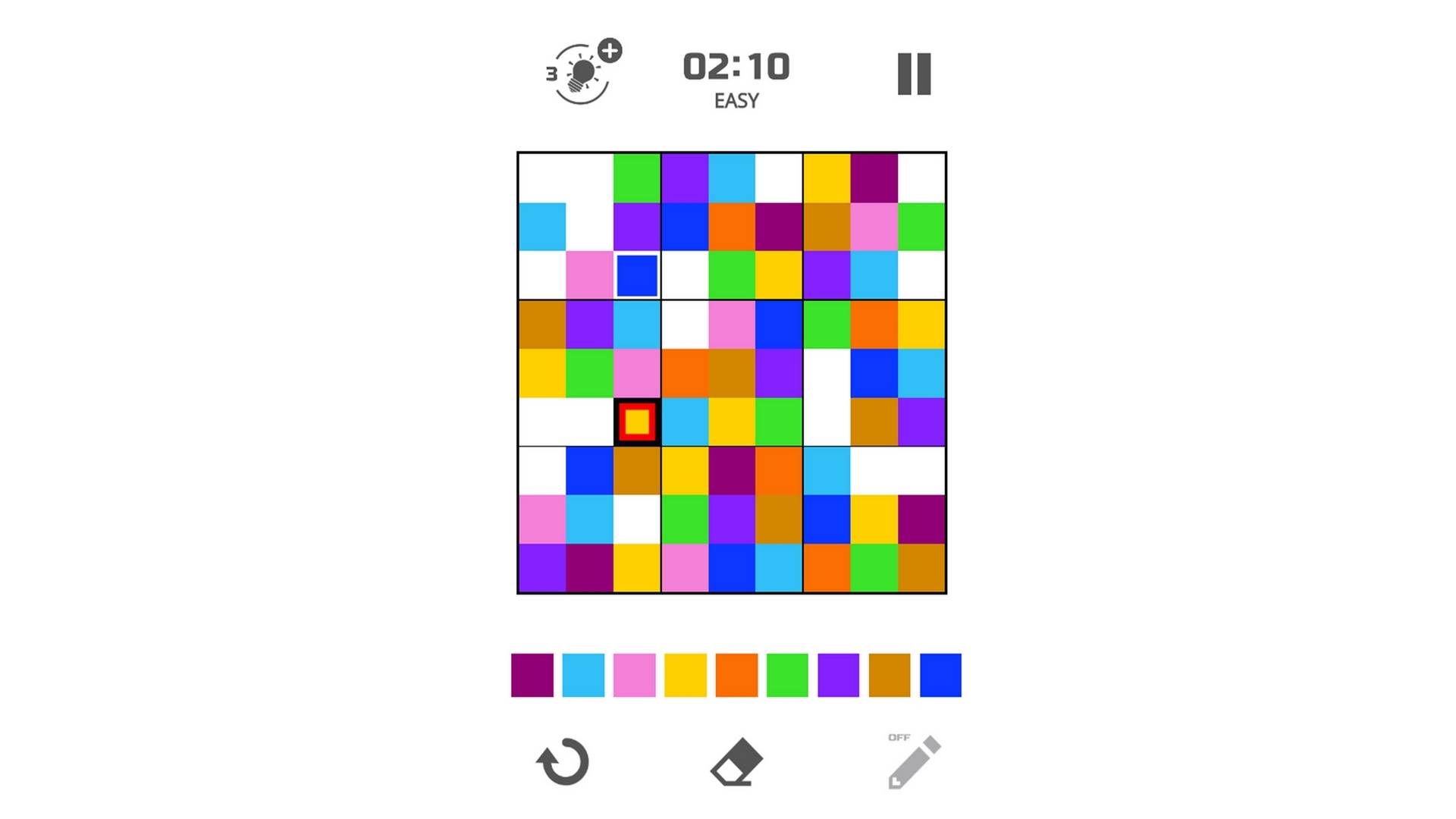 Only 1 color per line for TV - App on Amazon Appstore