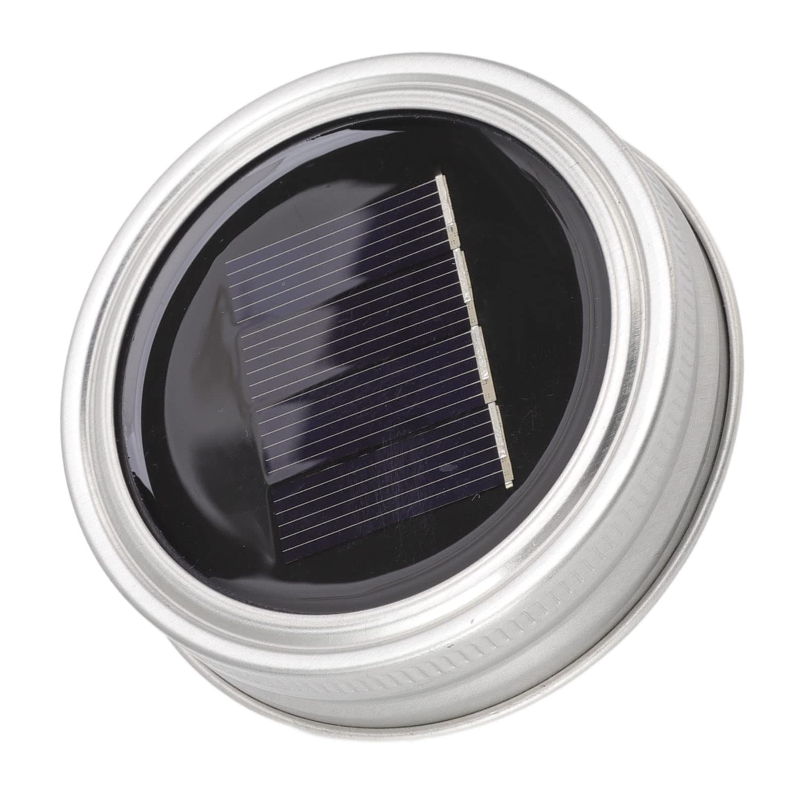 Solar Mason Jar Lights, Outdoor Fairy Jar Lids String Lights 20 LEDs 6. ...