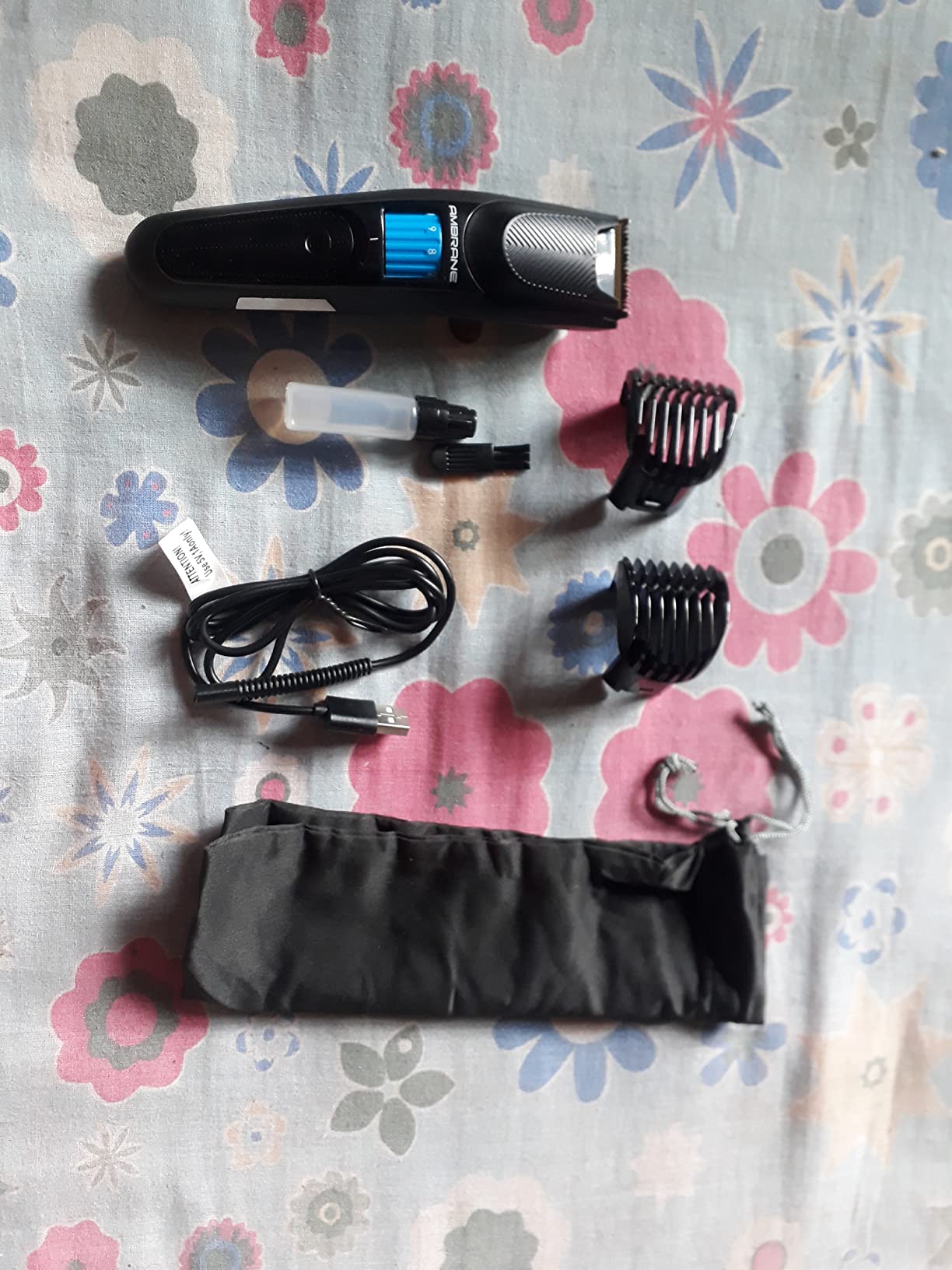 Ambrane Multi-Purpose Trimmer with 60 Minutes Runtime, Cord- Cordless ...