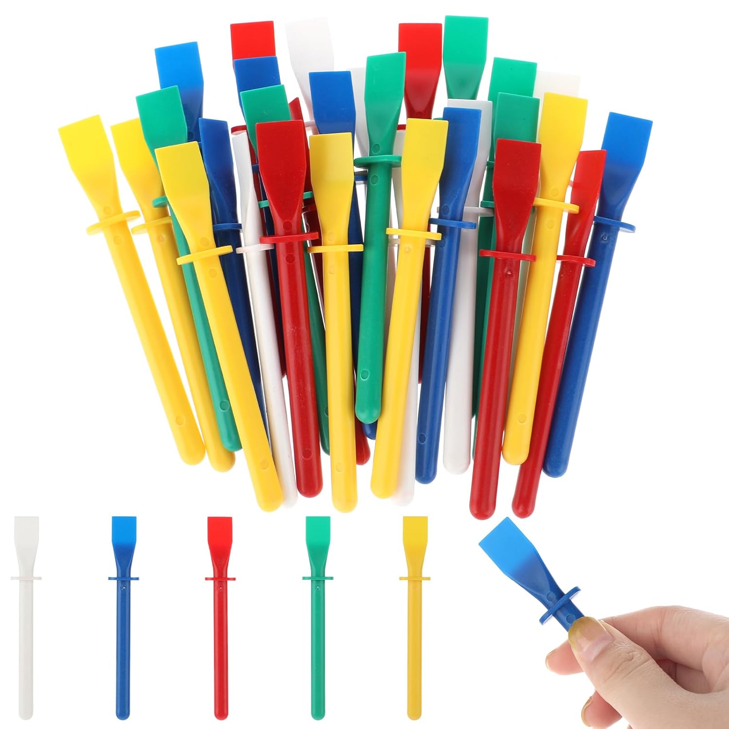 Amazon.com: Xthrotsenk 30Pcs Glue Spreaders Colored Plastic Glue ...