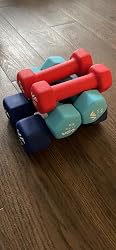 J/FIT 20-5200 32-Pound Dumbbell Set with Rack, Dumbbells - Amazon Canada