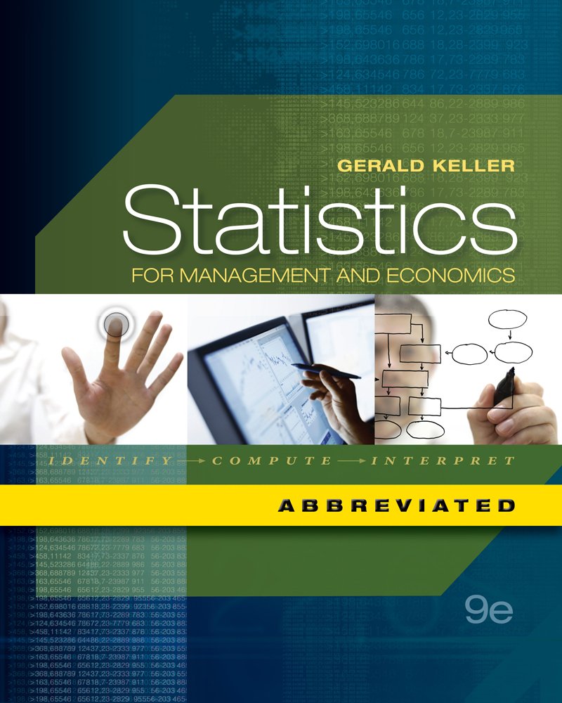 Bundle: Statistics for Management and Economics, Abbreviated Edition ...