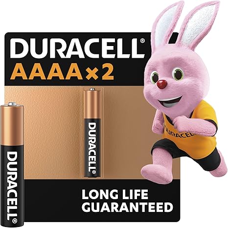 Duracell AAAA Pile alcaline 1,5V, lot de 2 (LR8D425), conçues pour une ...