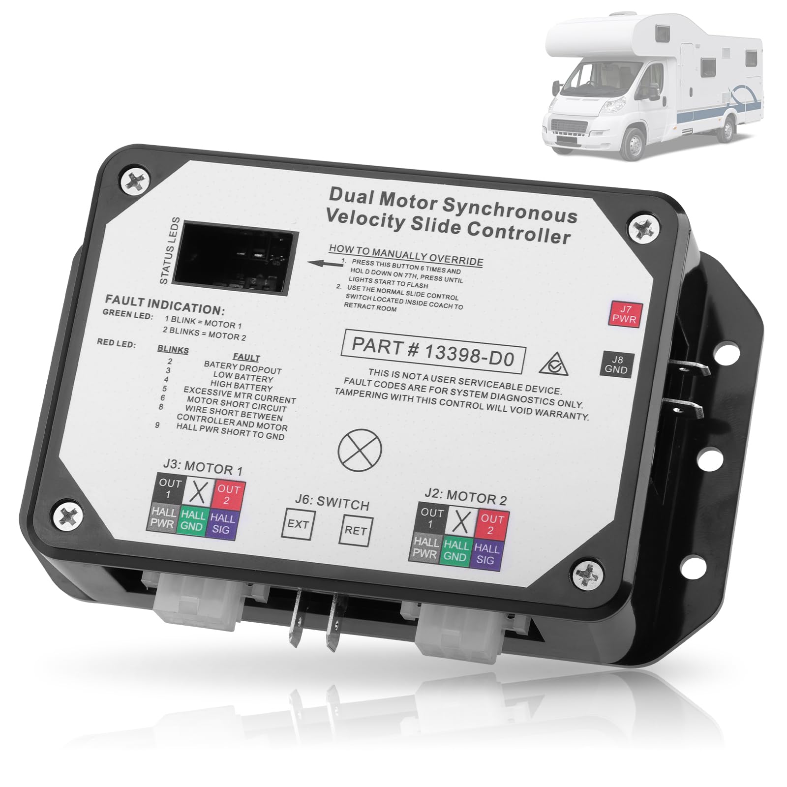 Amazon.com: 13398-DO Dual Motor Slide Controller,13398-c2 Slide ...