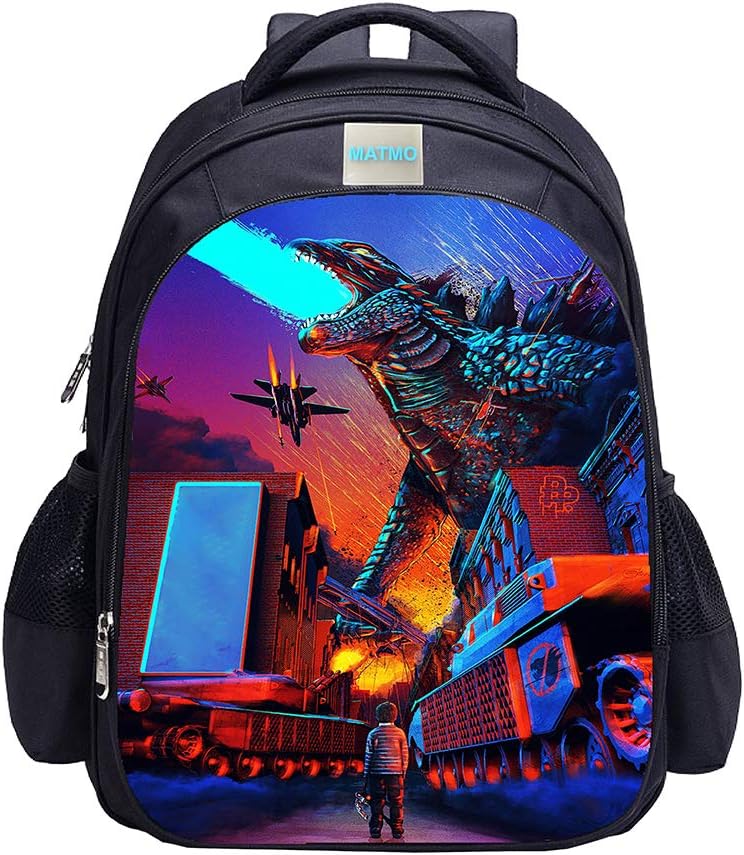Amazon.com | MATMO Godzilla Backpack Godzilla Backpacks for Boys School ...
