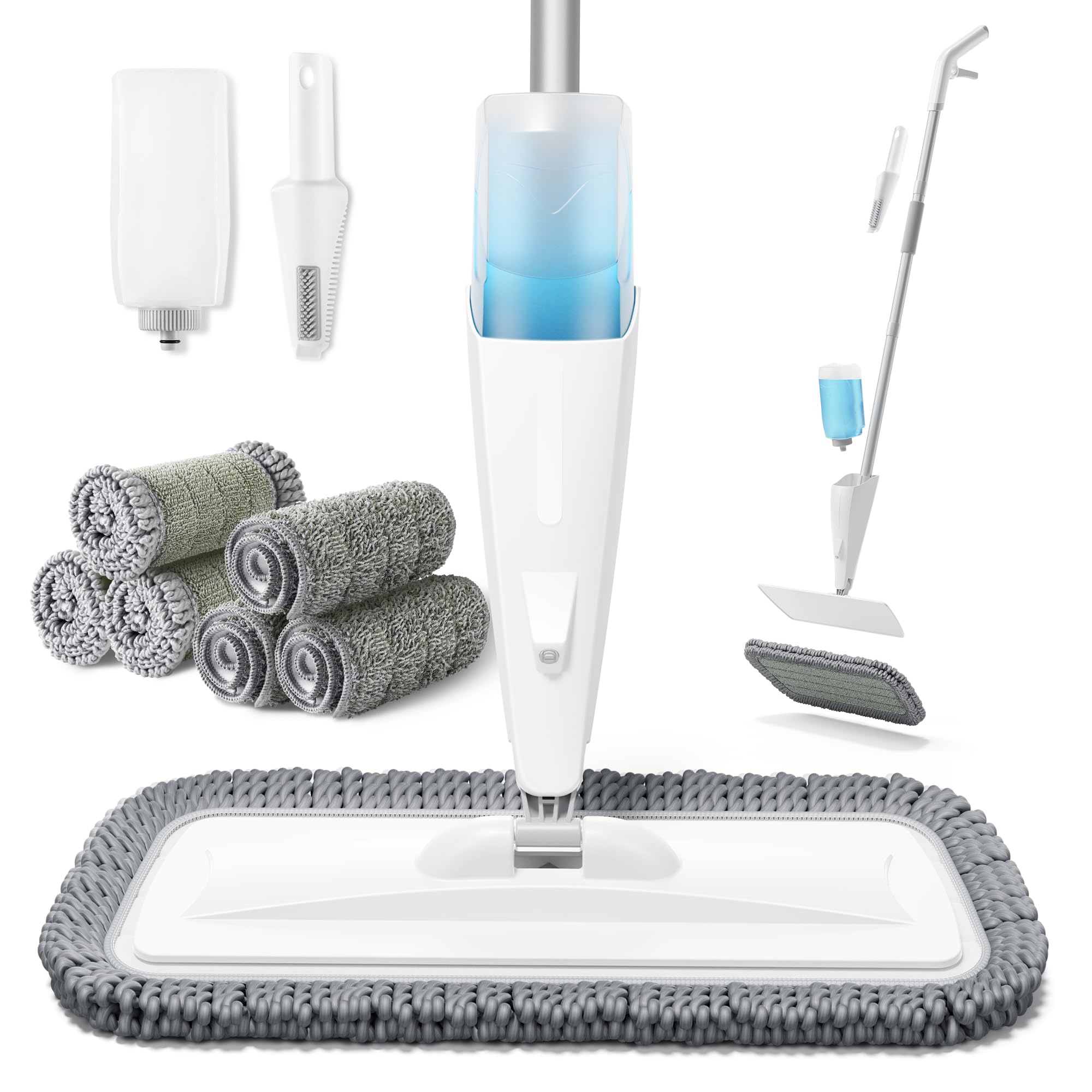 Amazon.com: JOYMOOP Spray Mop for Floor Cleaning, Dry Wet Microfiber ...