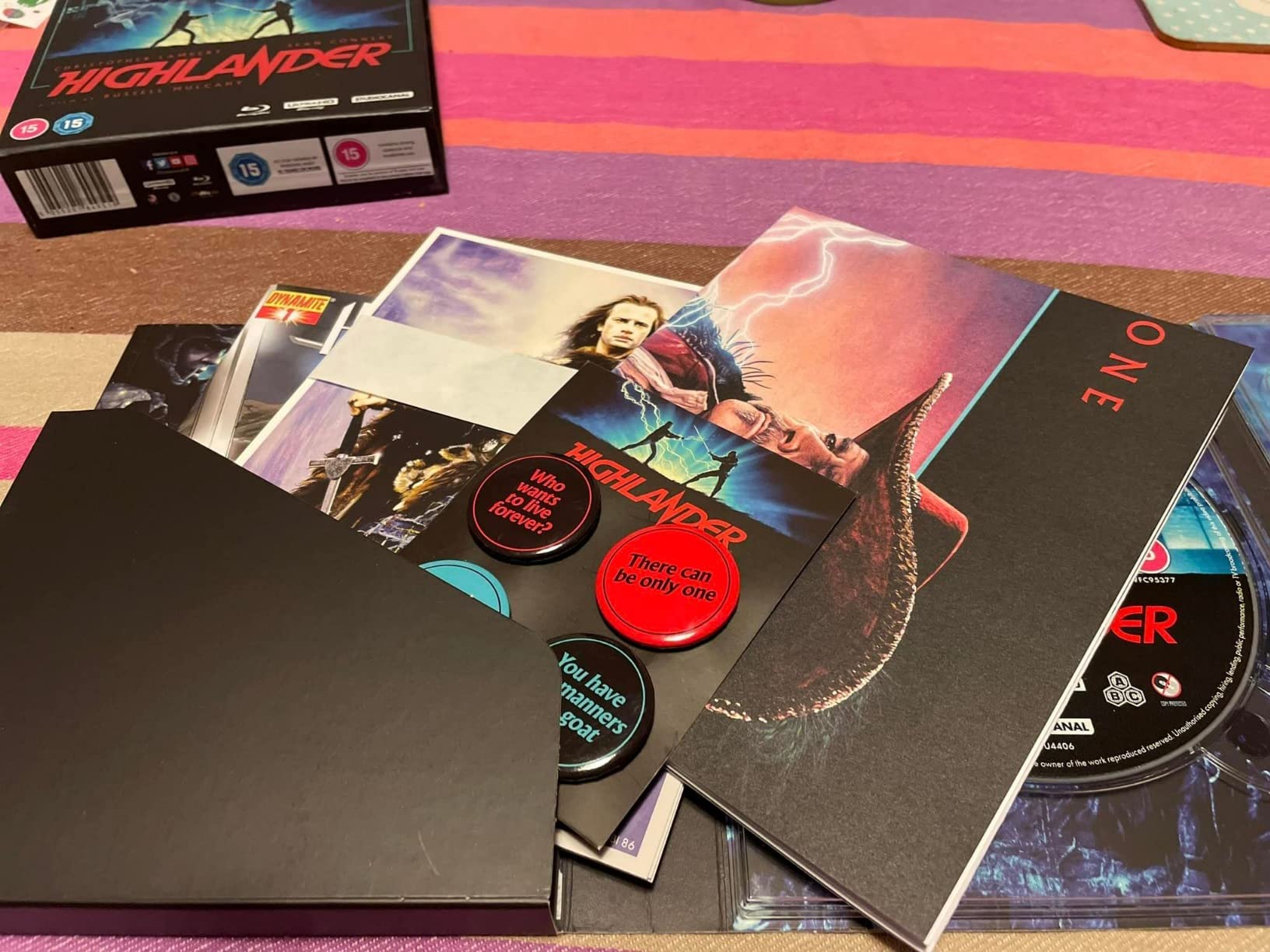 Highlander [VHS] : Christopher Lambert, Sean Connery, Clancy Brown ...