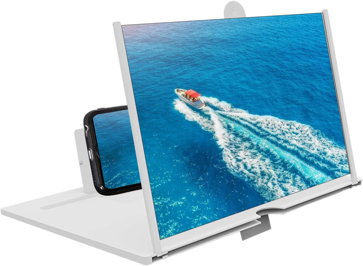 Amazon.co.jp: Adjustable Screen Amplifier, 14" HD Display Portable ...