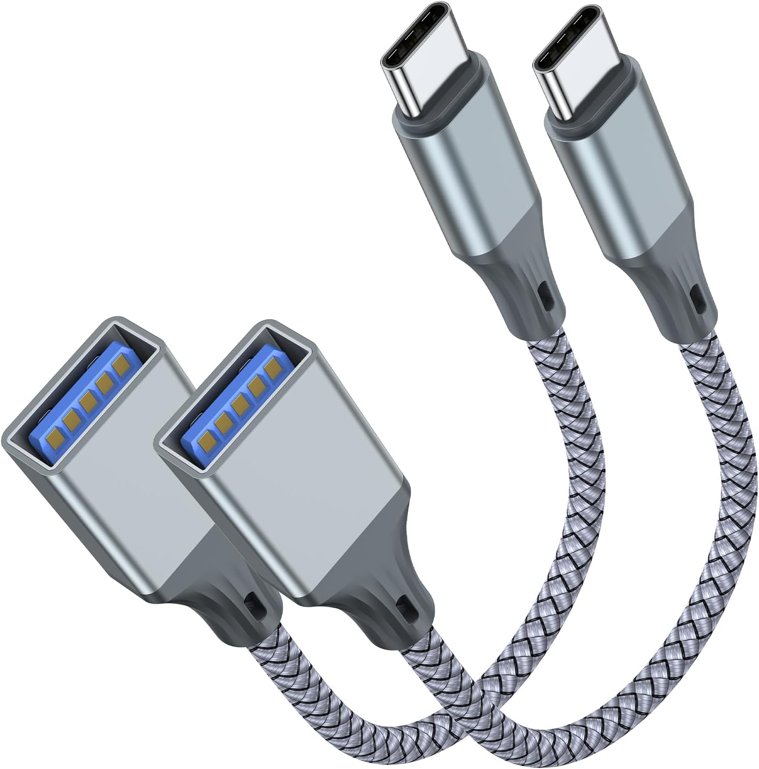 Amazon.com: OTG USB-C 3.0 Adapter (2 Pack) Compatible with Samsung ...