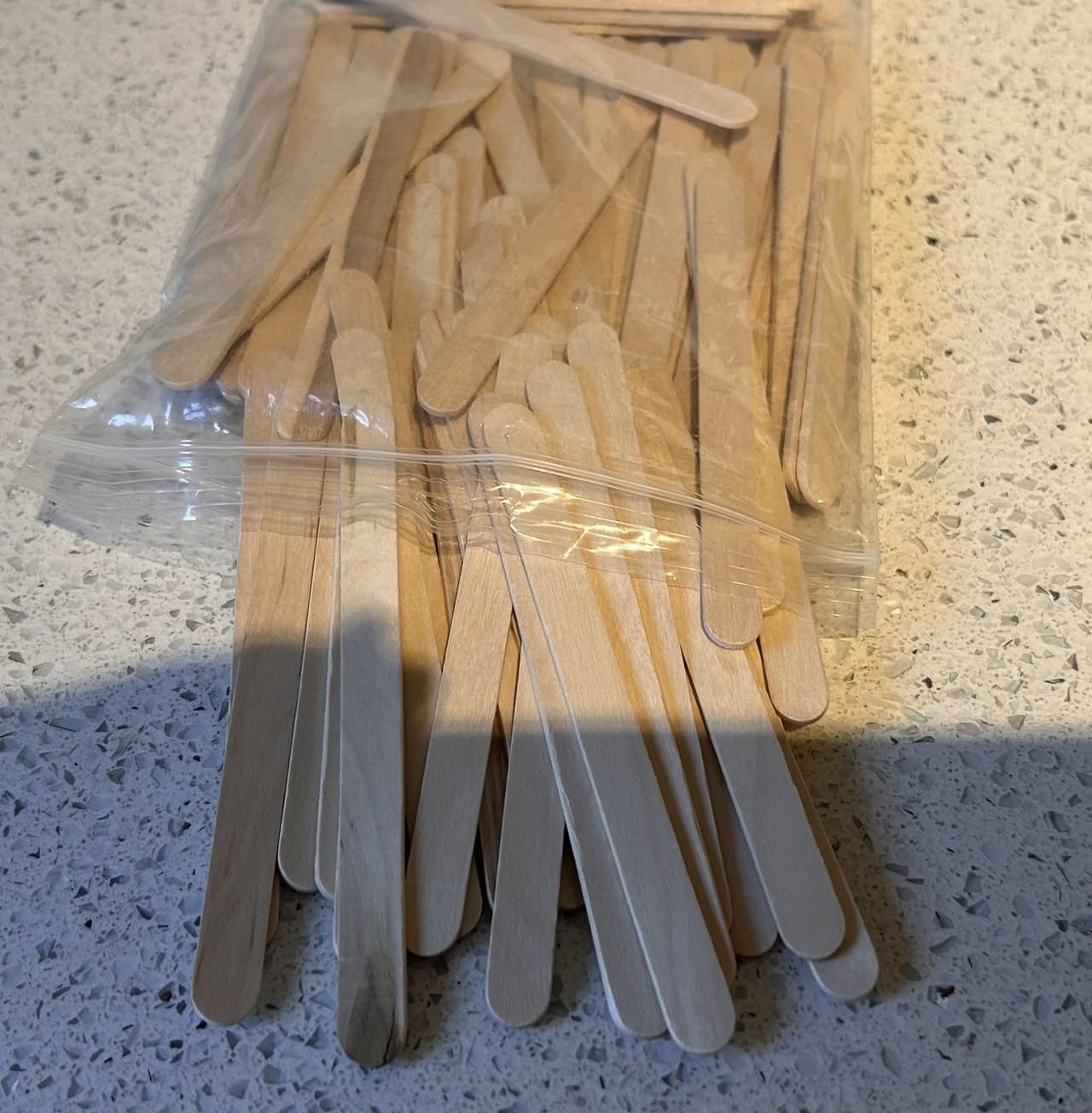 100pcs Lollipop Sticks, Wooden Lolly Sticks for Craft Popsicle Sticks ...