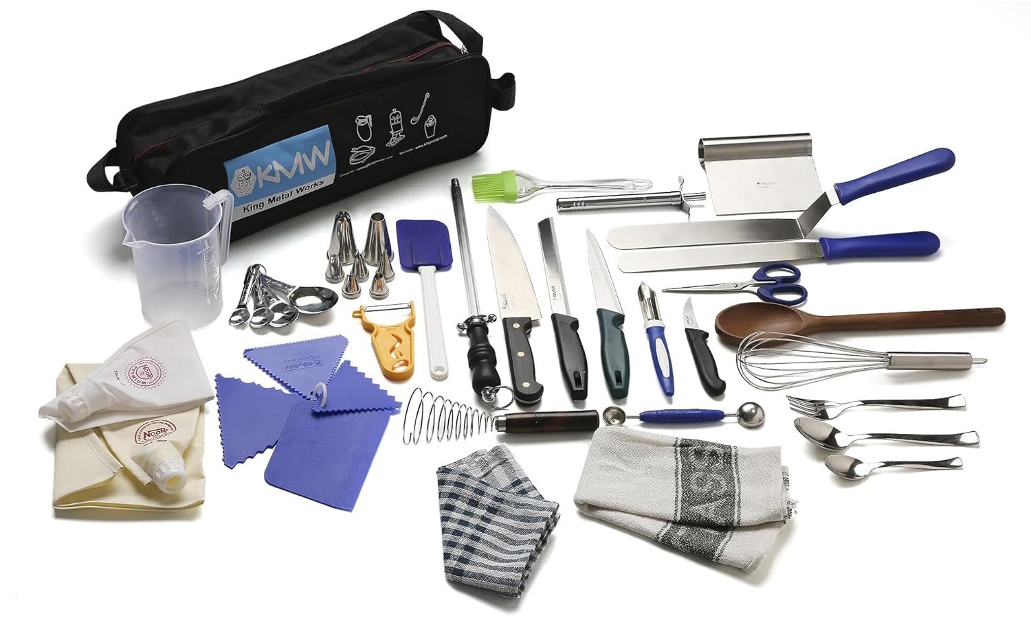 KMW Complete Chef Professional 30-Piece Tool Kit: Essential Culinary ...