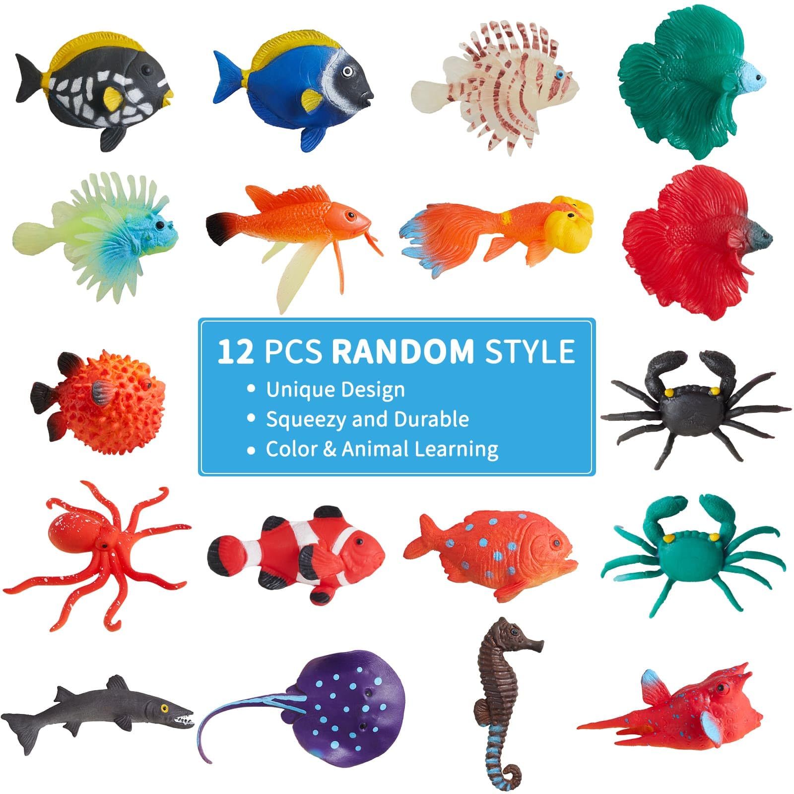 Color Changing Tropical Fish Almineez Colour Changing LED Sensory Mood