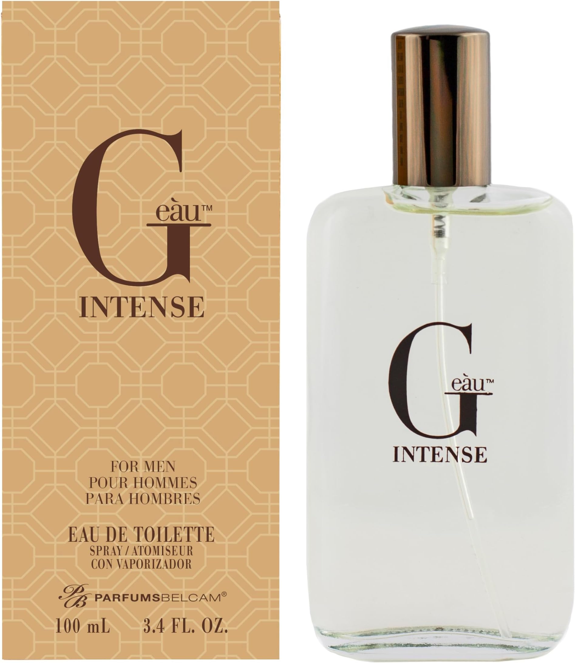 Amazon.com : PB ParfumsBelcam G eau Intense Eau de Toilette Spray, Our ...