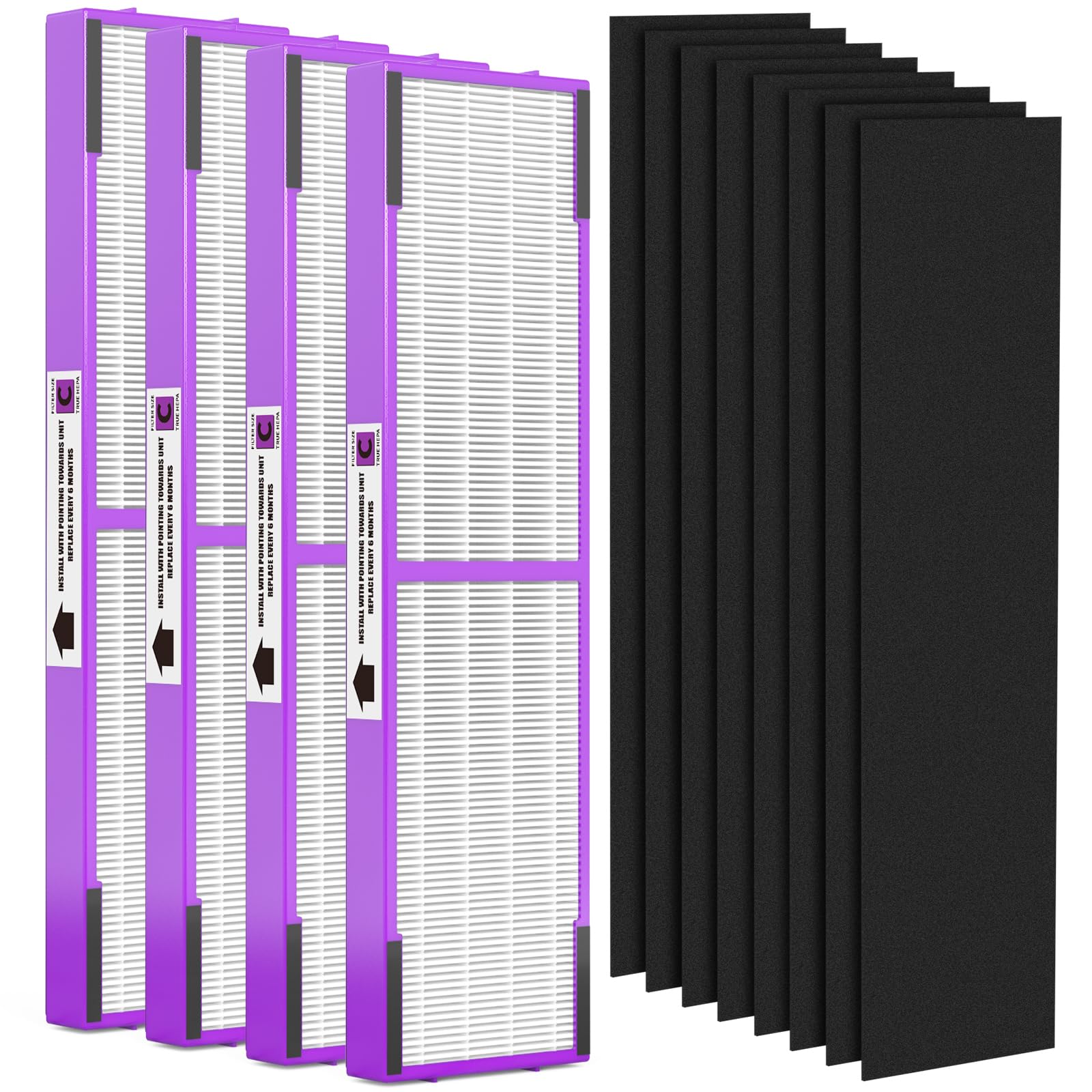 Amazon.com: Horserdy FLT5250PT True HEPA Replacement Filter C Pet ...