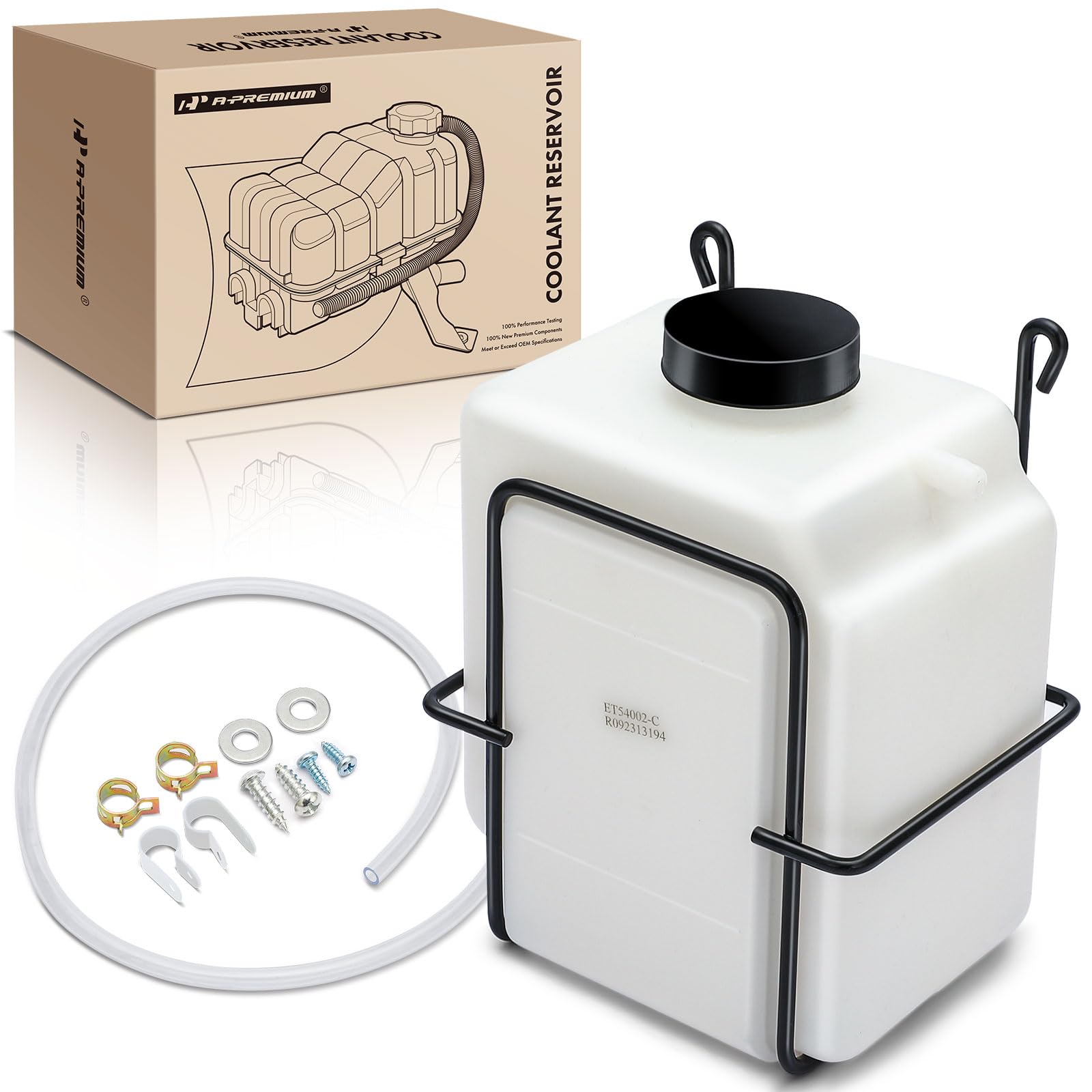 Amazon.com: A-Premium Automatic White Universal Coolant Reservoir ...