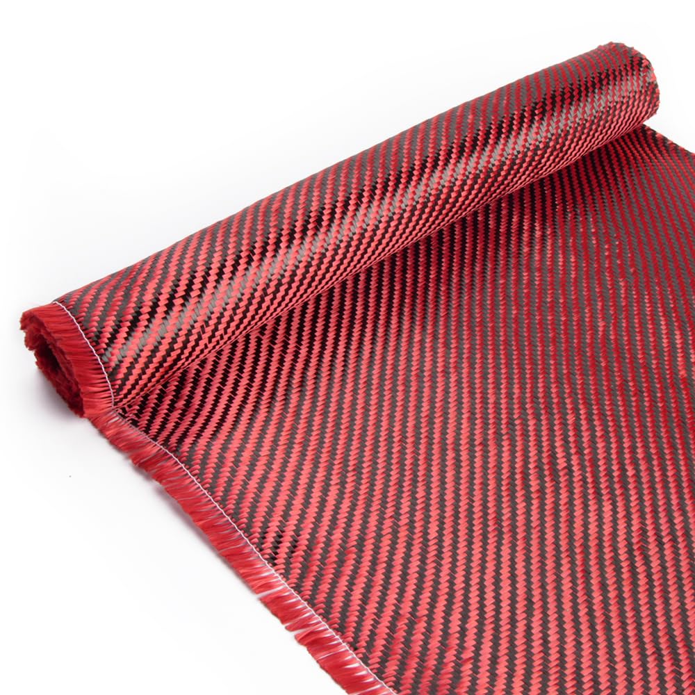 Snapklik.com : 4.9ft X 12" Carbon Fiber Cloth Roll, 2 X 2 Twill Weave ...