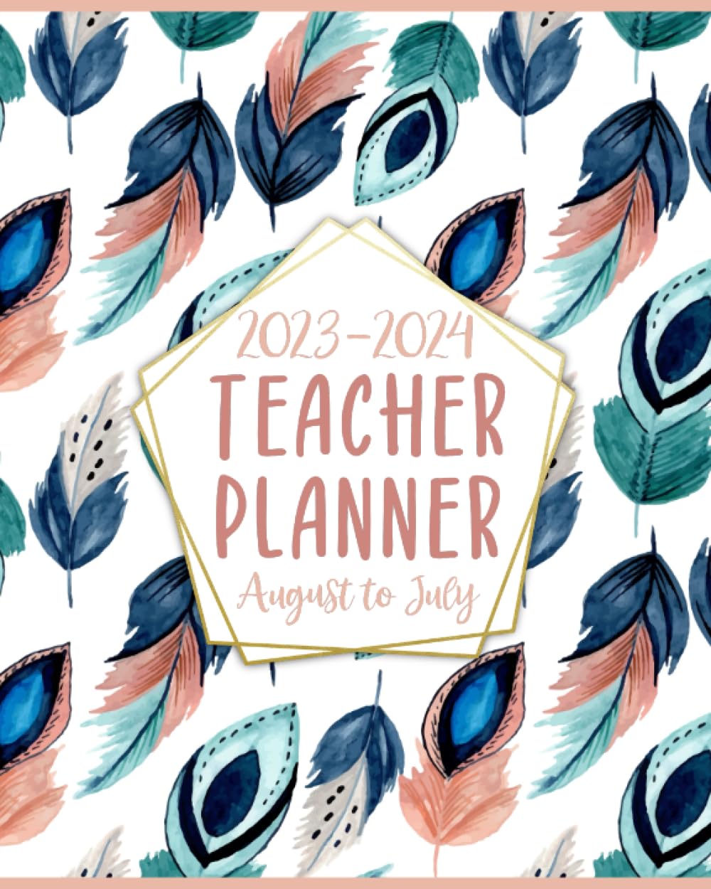 2023-2024 Teacher Lesson Planner: Weekly & Monthly Grade and Record ...