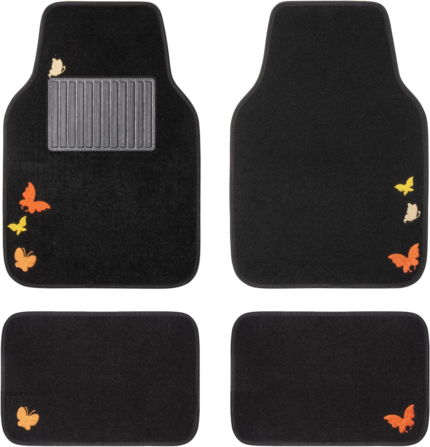 Amazon.com: Lady Bug Floor Mats, Front, Fits All Aircooled Beetles ...