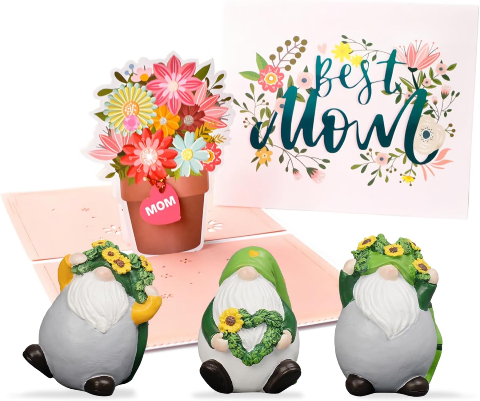 Amazon.com: Zonling Gifts for Mom from Daughter - Mother Day Gnomes ...