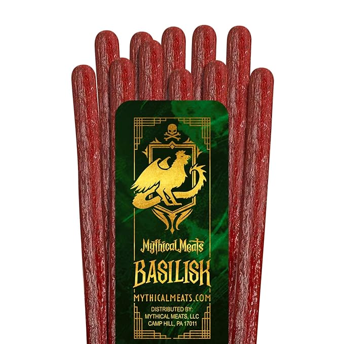 Amazon.com: Mythical Meats Original Flavor Basilisk 12-Pack Snack ...