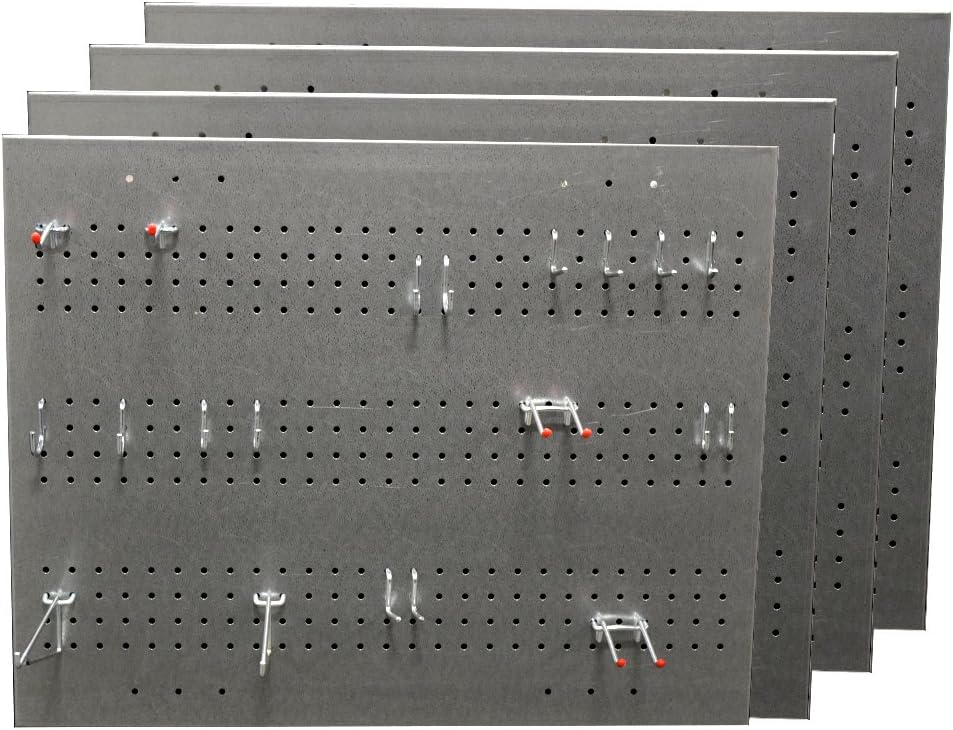 Amazon.com: RMP Wall Mount Pegboard, Galvanized Steel, 23 Inch x 29 ...