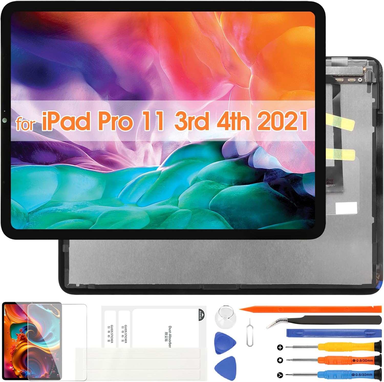 Amazon.com: for iPad Pro 11 3rd 4th Gen Screen Replacement, LCD Display ...