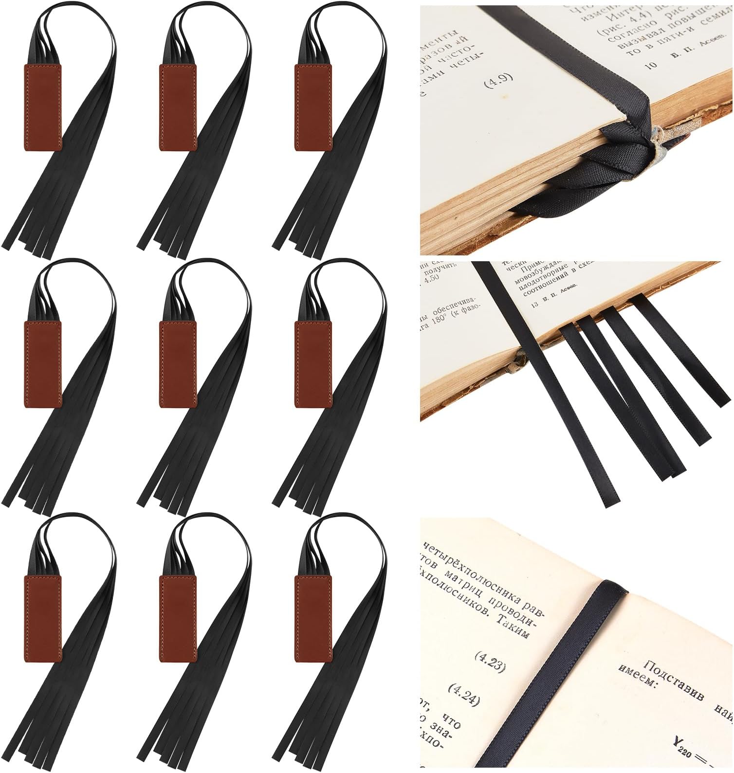 Amazon.com: Outus 9 Pieces Bible Ribbon Bookmark Multi Ribbon Page ...