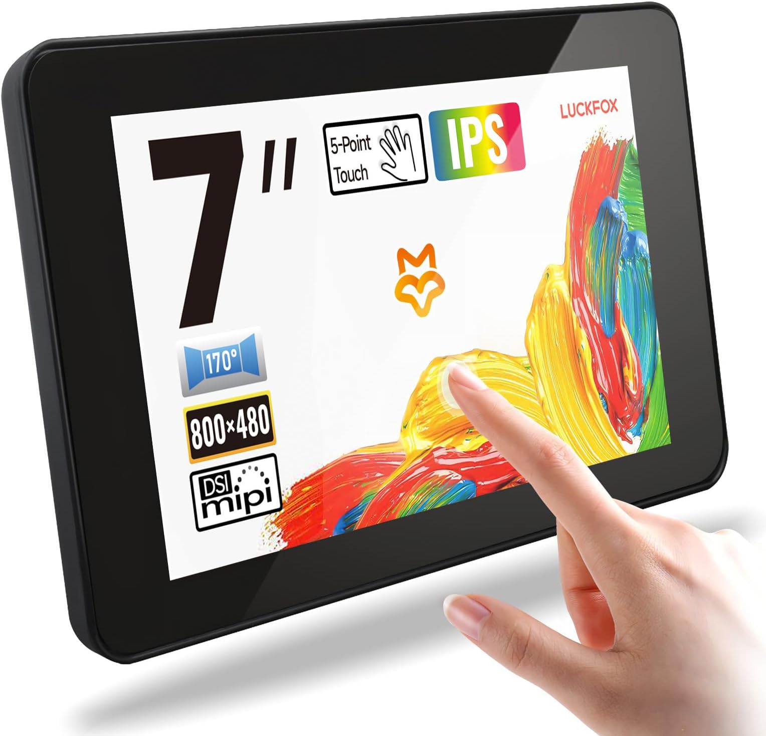 Raspberry Pi 7-Inch Touch Screen Display, SD VGA 480p: Amazon.de ...